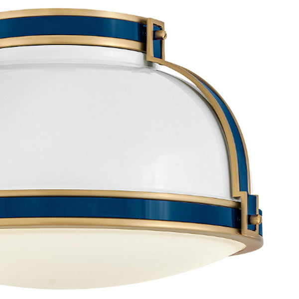 Barton 2L flush mount - 46351GW-LCB - AL AU