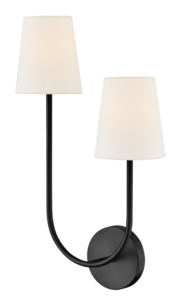 Cora 2L wall sconce - 84262BK - AL AU