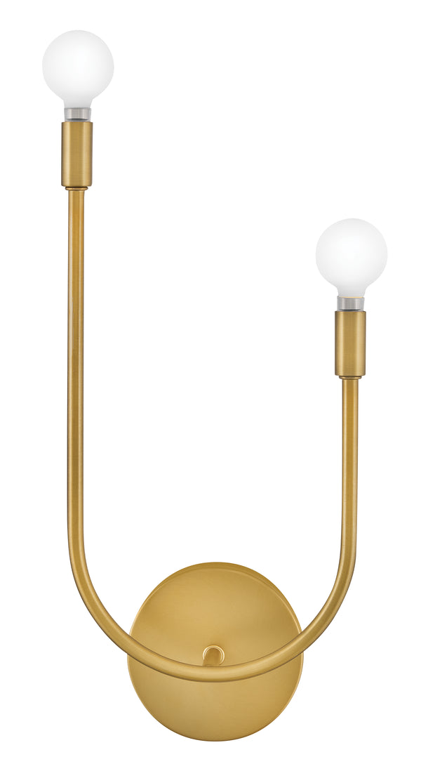 Cora 2L wall sconce - 84262LCB - Northern Lights Importing, Ltd.