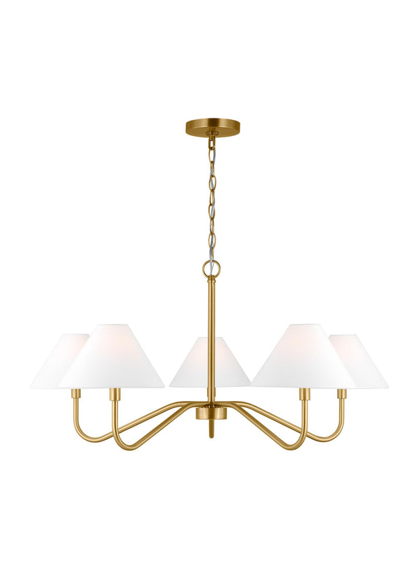 Eldon 5L chandelier - DJC1205SB - AL AU