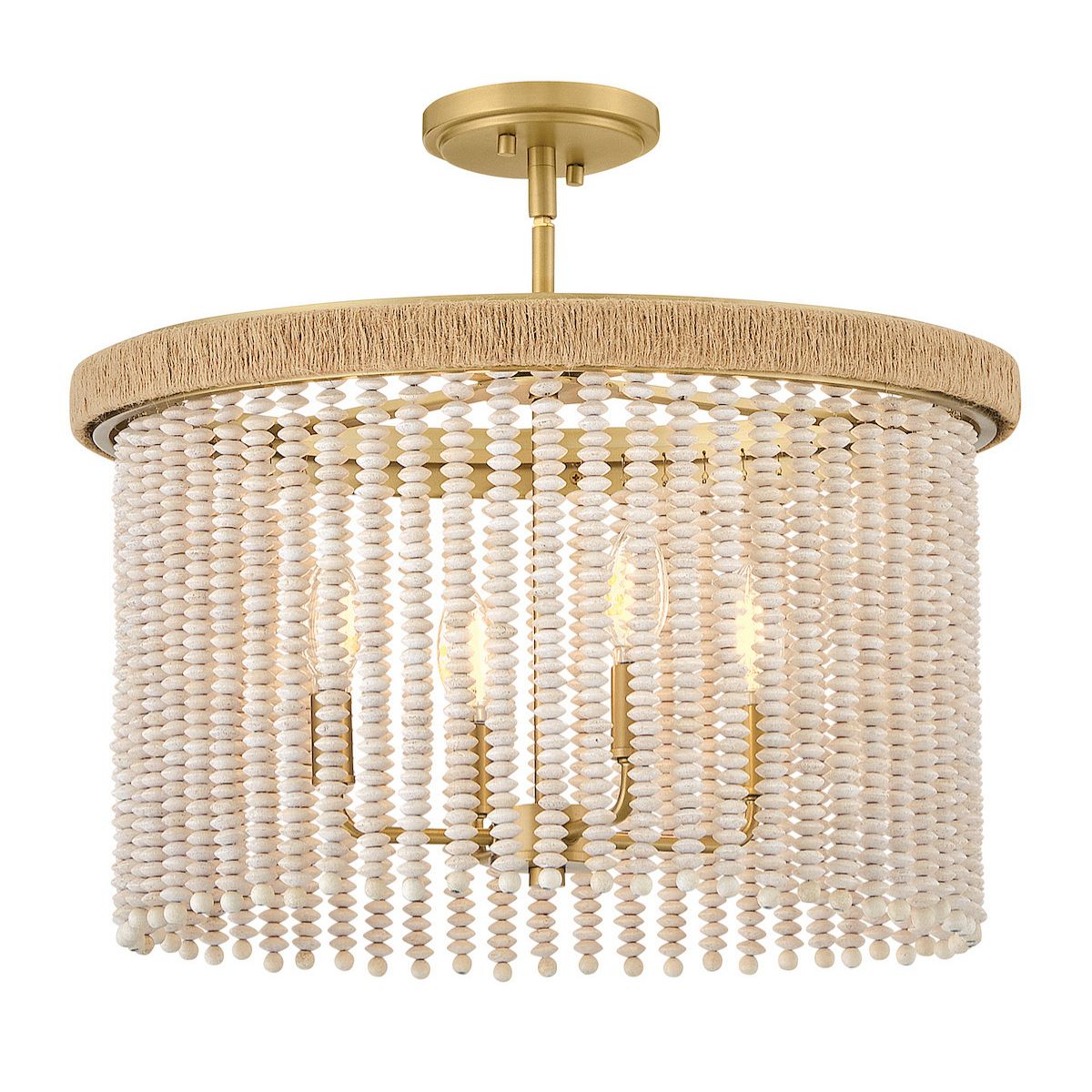 Indra 4L convertible semi-flush mount - 48607LCB - AL AU