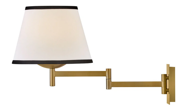 Sonia 1L task light sconce - 47510LCB-OW - Northern Lights Importing, Ltd.
