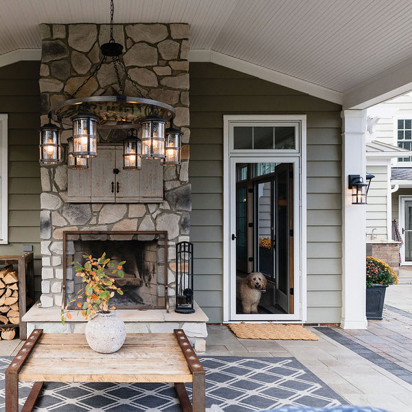 Lakehouse 1L outdoor pole lantern - 2687DZ - AL AU