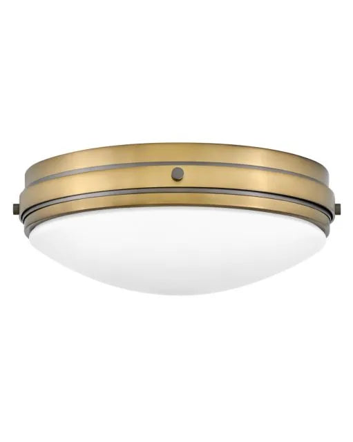 Oliver 3L Medium Flush Mount - 39053HB - Northern Lights Importing, Ltd.