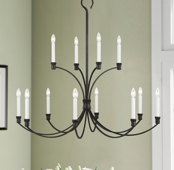 Westerly 12L Large Chandelier - CC10712SMS - AL AU