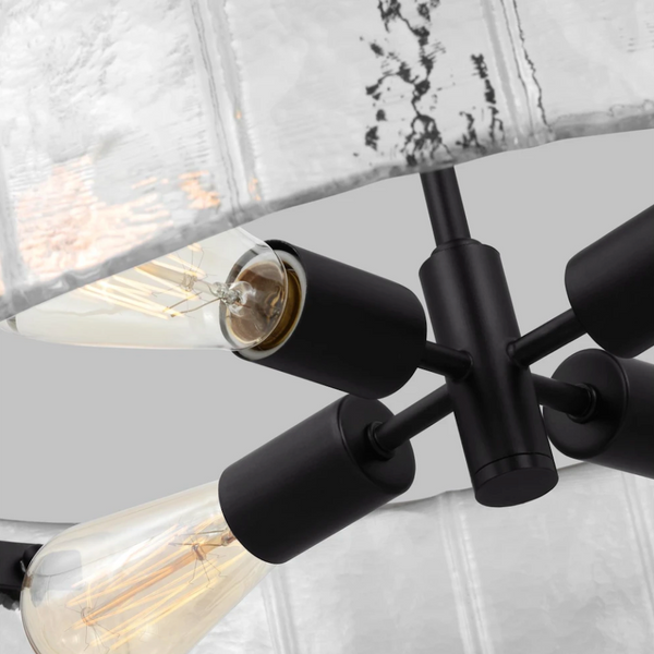 Calvert 4L Medium Chandelier - AP1234AI - Northern Lights Importing, Ltd.